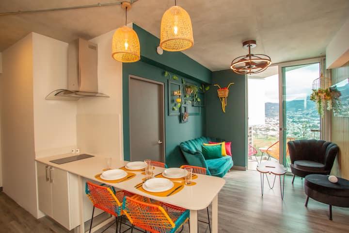Incroyable Apartement/28e éTage/ Ac+gym+piscine - San José, Costa Rica
