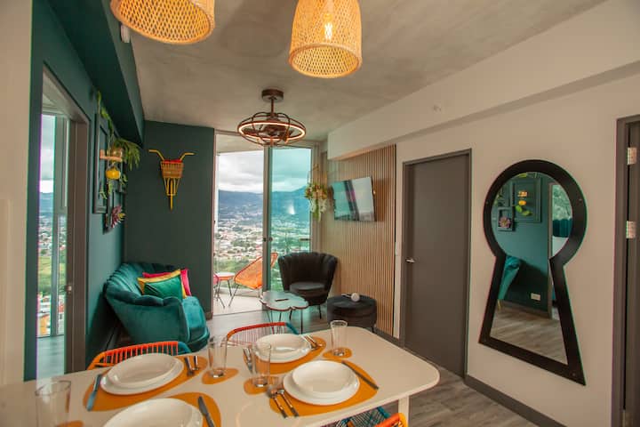 Incroyable Apartement/28e éTage/ Ac+gym+piscine - Costa Rica