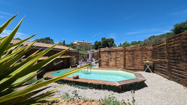 Gîte Lou Cigalou Pour 4 Personnes - Lorgues