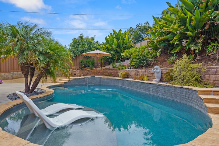 Pavillon Oasis Avec Piscine Au Calme - La Mesa, CA