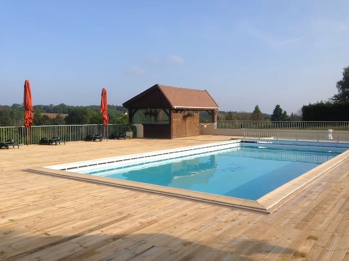 Bel Appartement Avec Piscine - Dordogne