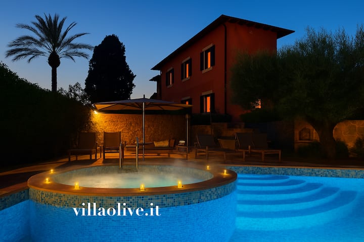 Villa Olive Garden Spa & Tennis - Luxe Estate - Aprilia