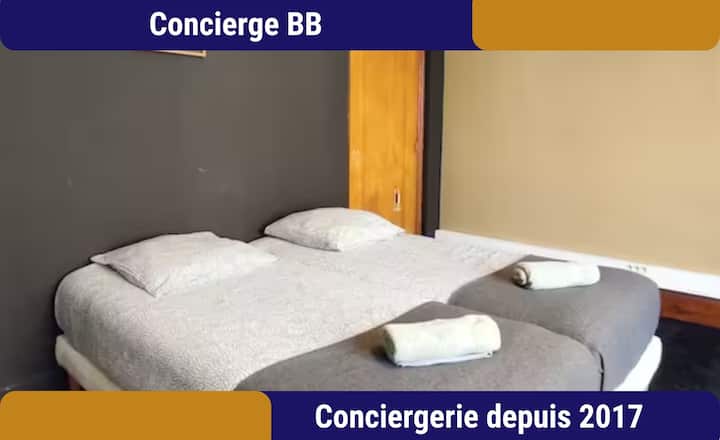 Tv Grand Studio 2 Personnes Centre Ville, Fitness - Brest