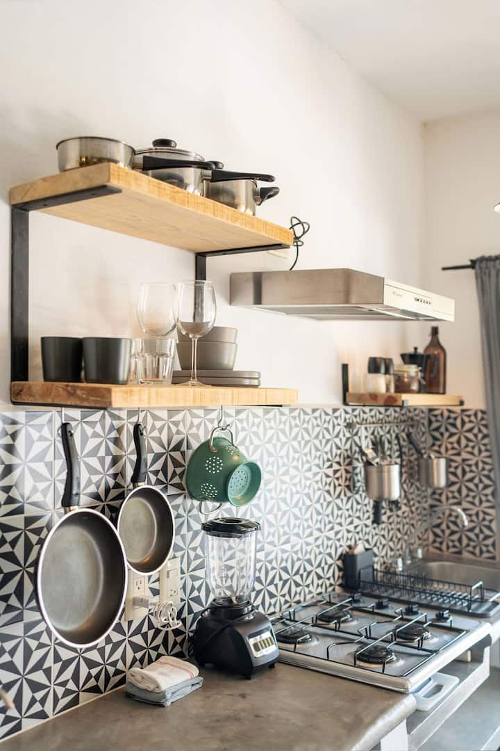 Loft Decorado: Alberca Y Espacios Para Trabajar 6 - Sayulita