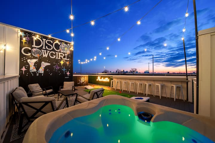 Hinapoleon! Newmural! Hot Tub! 16 Beds! Game Room! - Nashville, TN