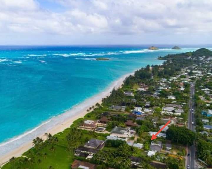Beachside Kailua Cottage - Hawaii