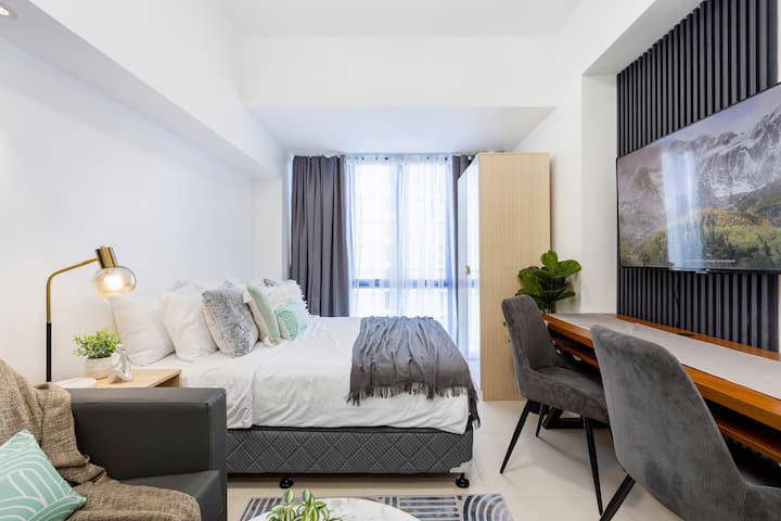 Modern Cebu Studio • Gym Access & Prime Location - Cebu City