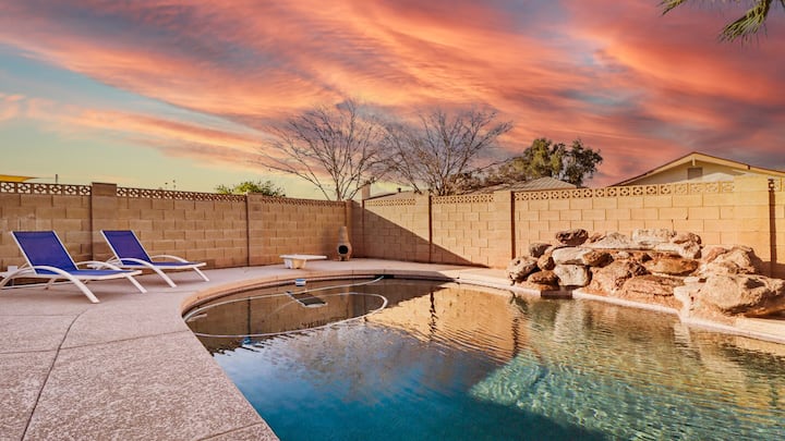 Tempe Hm 1 Mi To Banner Med W/ Pool/arcade/darts! - Mesa, AZ