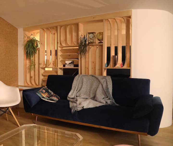 Appt 8 Pers 120m² Terrasse 60m² Ctre Vue Mt Blanc - Combloux