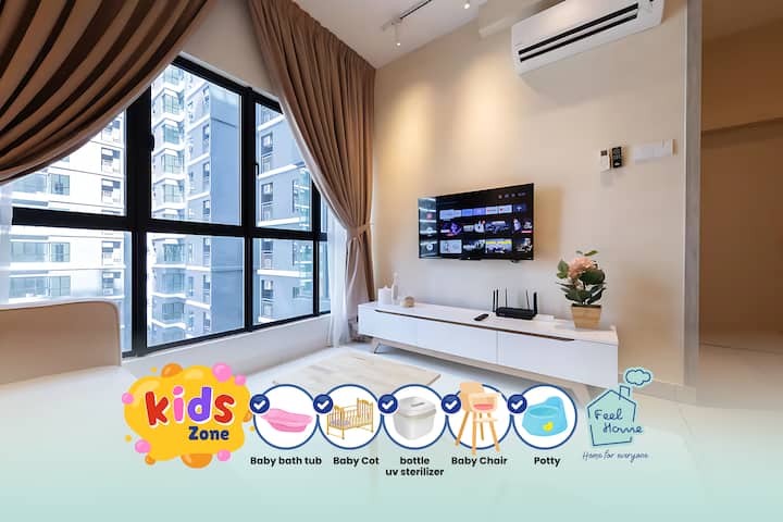 Cozy House Majestic Maxim Cheras Connaught 夜市中文房东 - Cheras