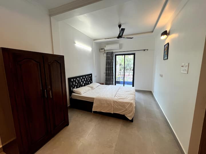 Cozy Ac Apartment 500m From Cavelossim Beach - Goa