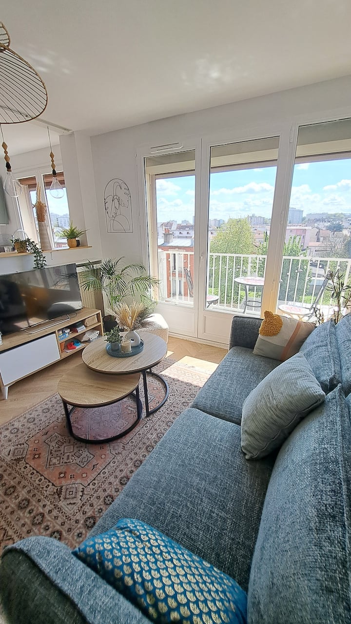 Comme à La Maison : Balcon & Piano à Paris - Cachan