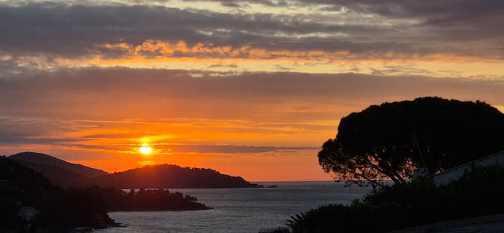 Vue Mer Près De La Plage De St Clair - Le Lavandou