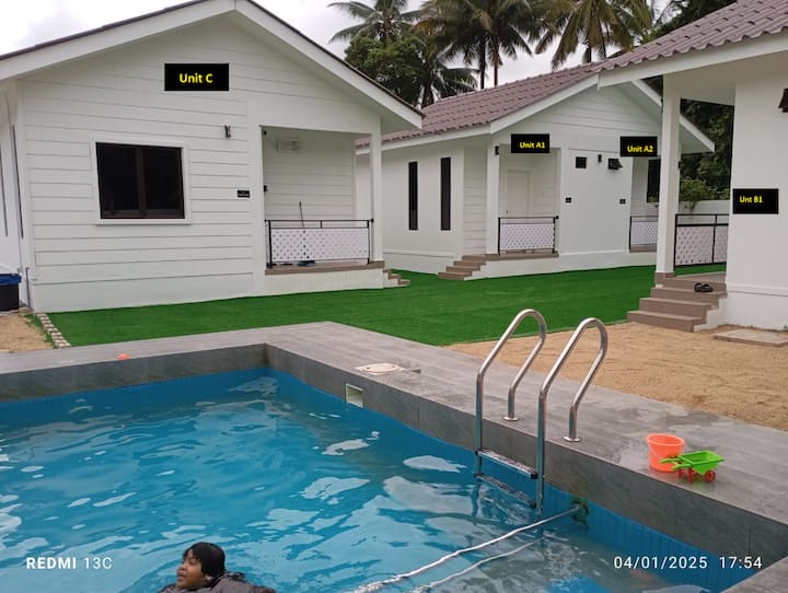 2br Dlx Cottage Nr. Beach @ Zulanie's Pool Cottage - Bachok