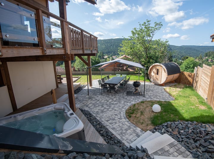 L'anahi - Chalet De Standing - Jacuzzi + Sauna - Gérardmer