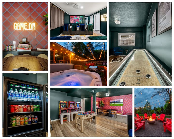 Southern Comfort: Hot Tub - Theater - Game Room - Knoxville, TN