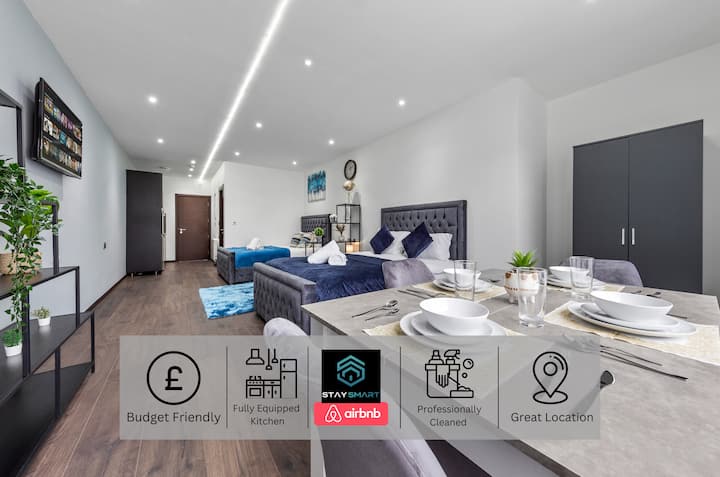 Spacious Studio|golders Green|free Wifi|sleeps4 - Londres