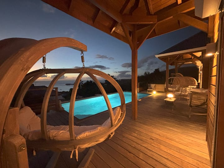 Villa Luxe 4*-vue Mer Réserve Cousteau/ilet Pigeon - Guadeloupe