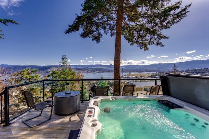 Incredible Lake & Mountain Views, Near Wineries! - West Kelowna