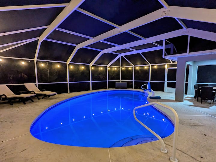 Private Pool, Games, King Beds – 15 Min To Beach! - Palm Coast, FL