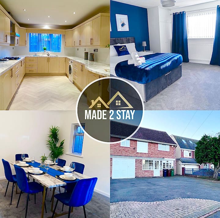 Solihull 5 Bed Home Near Nec/bham Airport/jlr/hs2 - Birmingham