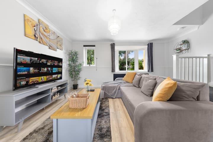 Cozy 1-bed Near Harry Potter Studios, Free-parking - Watford