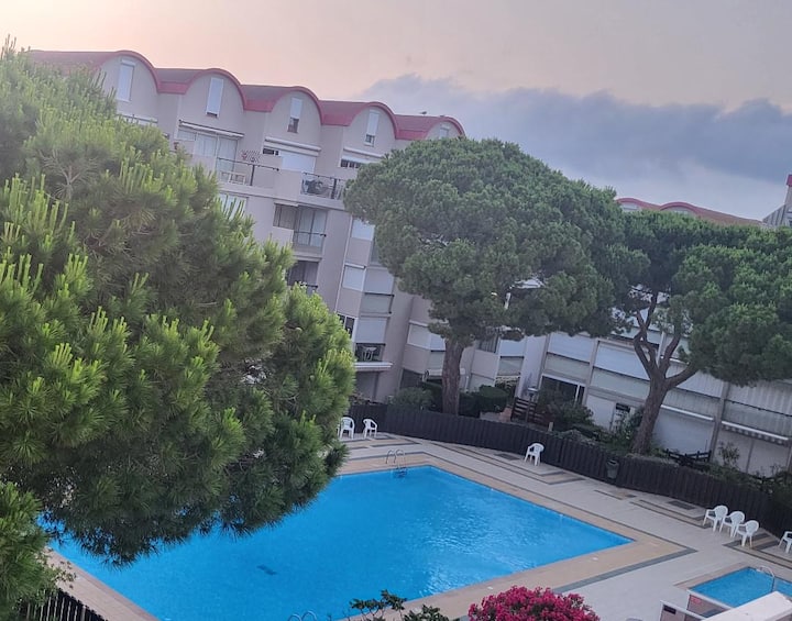 Charmant Studio Dans Résidence Avec Piscine - Gruissan