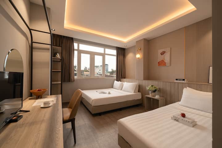 Fast Wifi Center City + Netflix+ 2beds - Ho Chi Minh-staden