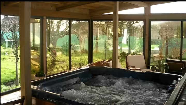 Coin Côtier Avec Cheminée Et Jacuzzi - Vigo