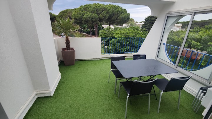 2 Pièces- Calme- Terrasse- Wifi - La Grande-Motte
