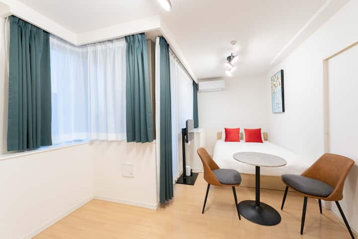 高輪台駅から徒歩5分/セキュリティ万全/家具家電完備/エレベーター付き/ルー高輪 H01 - Roppongi