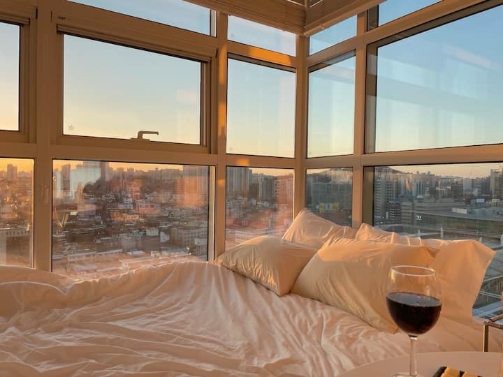 (New)#seoul Station 5min#nice View#cozy Place - Seoul