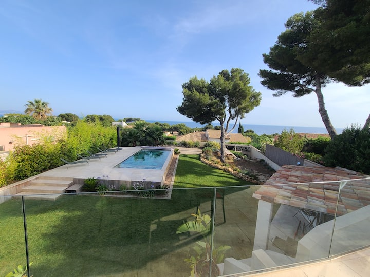 Maison Architecte Mer Et Piscine - Sausset-les-Pins