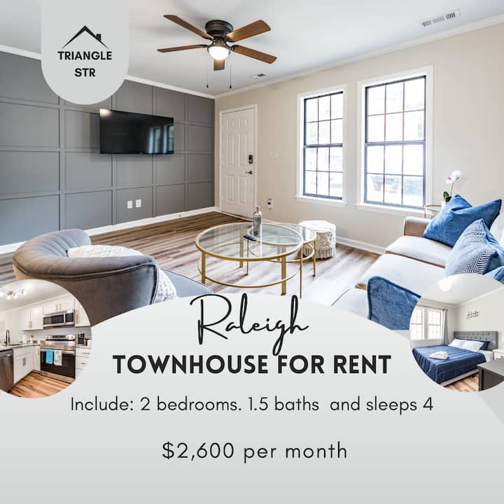 2 Bdrtonwhome Near Dt Raleigh Starts At $2.6k/m - Raleigh, NC