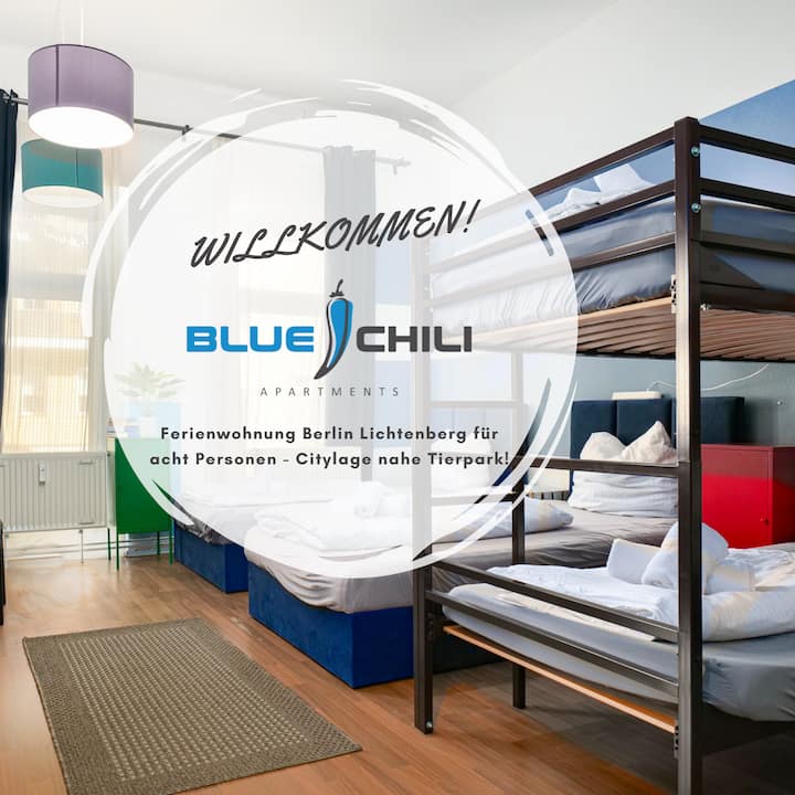 13 Blue Chili Berlin Top City Location 8 Pers - Berlin