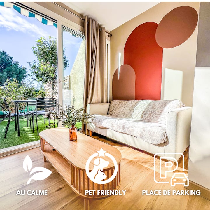 Appartement L’évasion Ensoleillée - Parking Jardin - La Ciotat