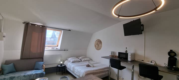 "Nina" Parking Sécurisé Rénové Proche Cité Congrès - Valenciennes