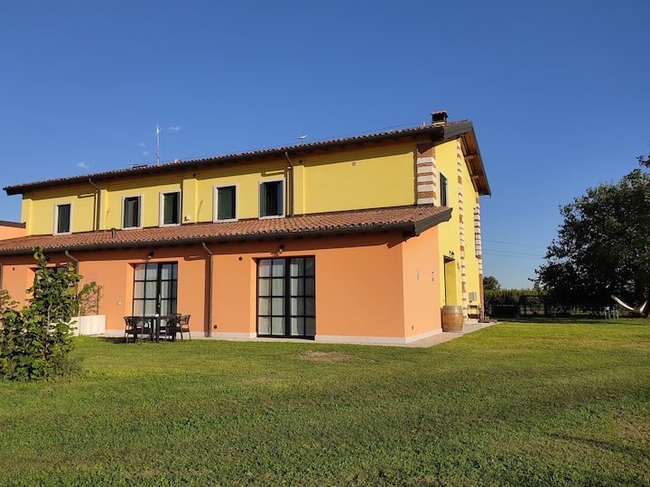 1. Appartamento Al Piano Terra In Campagna - Gardasee
