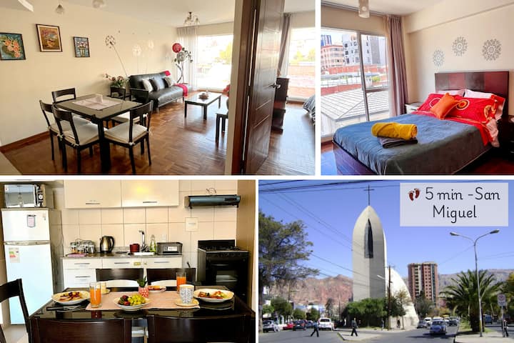 Cozy & Warm Apt~fully Equiped~calm~2 Blocks To Ave - La Paz, Bolivie