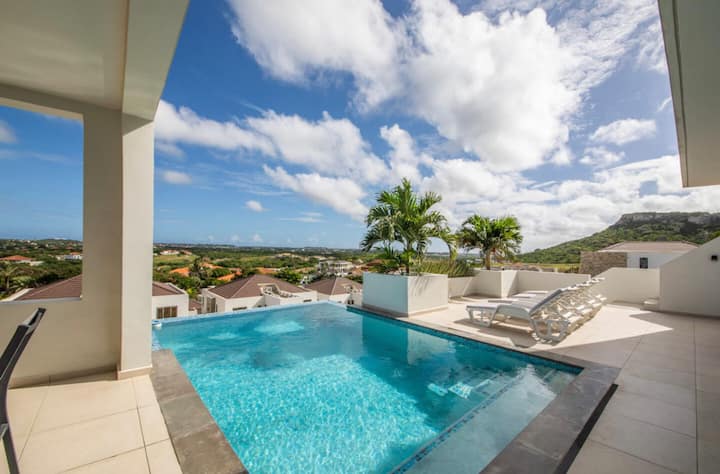 Villa Valhalla (Middle Floor) W/ Infinity Pool! - Curaçao