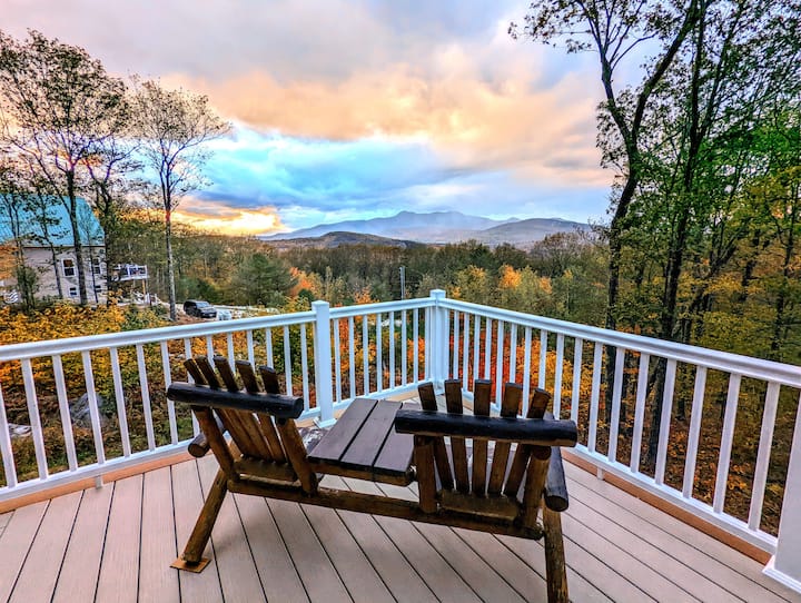 Tranquil Beach & Mountain View @ Hygge Hut Getaway - Conway, NH