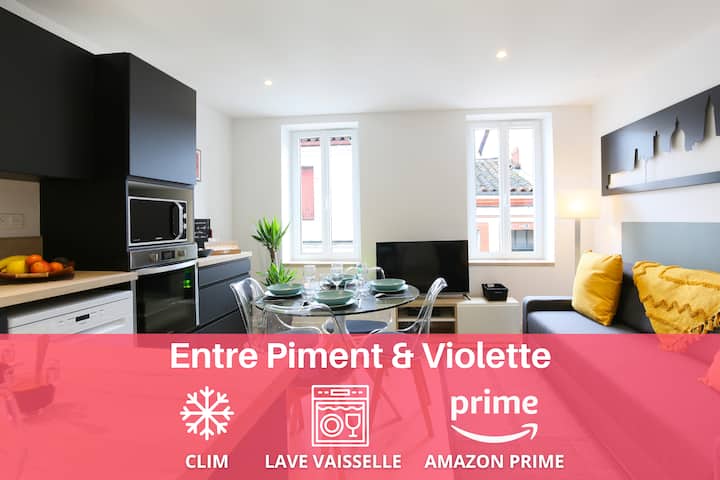 Expat Renting - Entre Piment & Violette - Toulouse