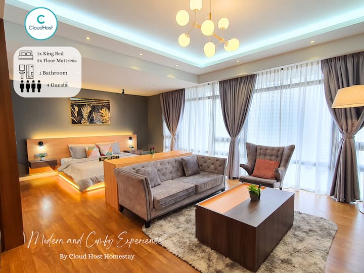 Anggun Studio Near Klcc | 500m To Monorail Station - Kuala Lumpur