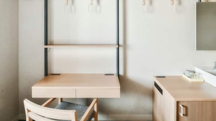 【Great Access】shower Booth Single/non-smoking/2ppl - Matsuyama