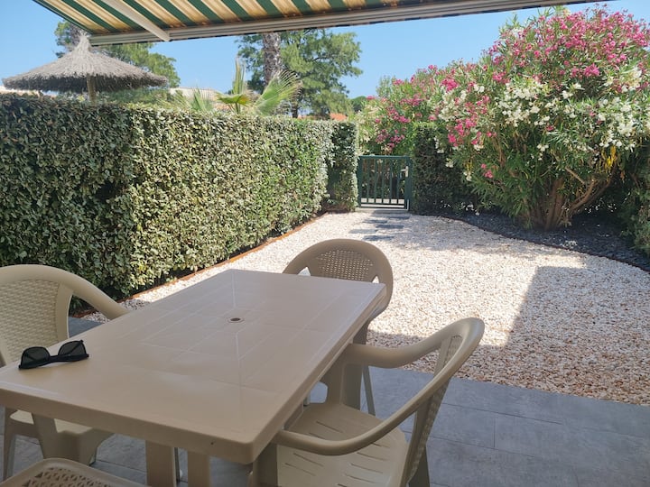 Maison De Vacance Avec  Jardin Plage Piscine - Saint-Cyprien