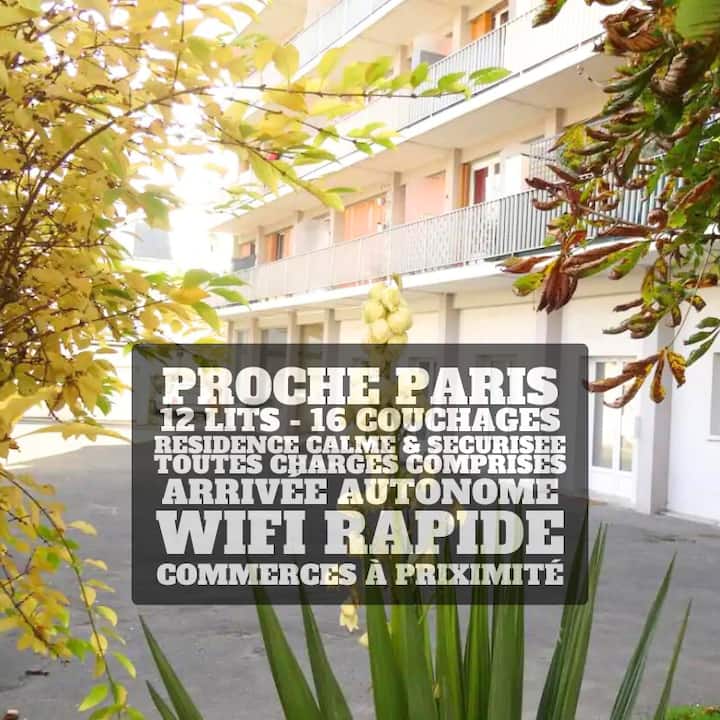 Nouveauté - Loft Spacieux Tout éQuipé Proche Paris - Île-de-France