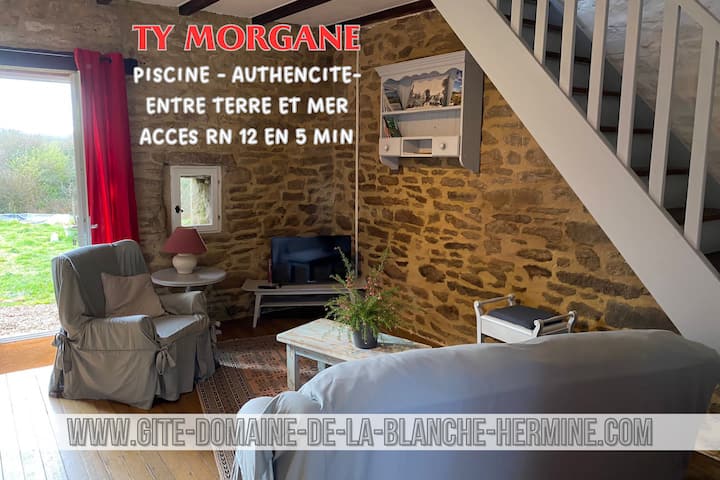 Ty Morgane - Cocooning-calme-piscine-rn12 à 5 Min - Brittany