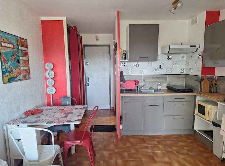 Studio Loggia Asphodèles Au Môle Parking - Agde