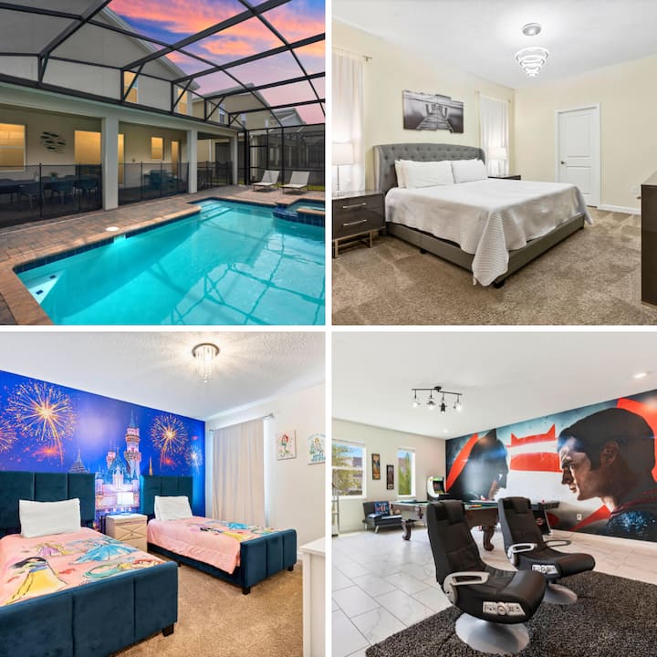 09bdrms/5bth At Storey Lake Resort-sleeps 22 - Kissimmee