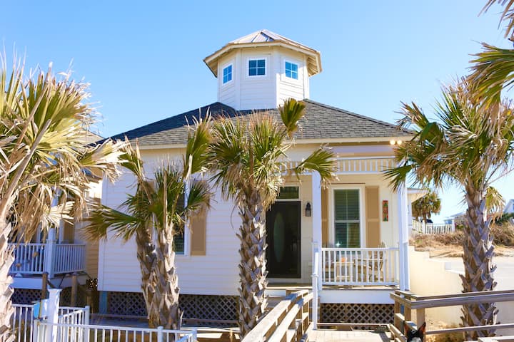 5-star Bungalow, Pool, Steps To Beach Sleeps 7 - Atlantic Beach, NC